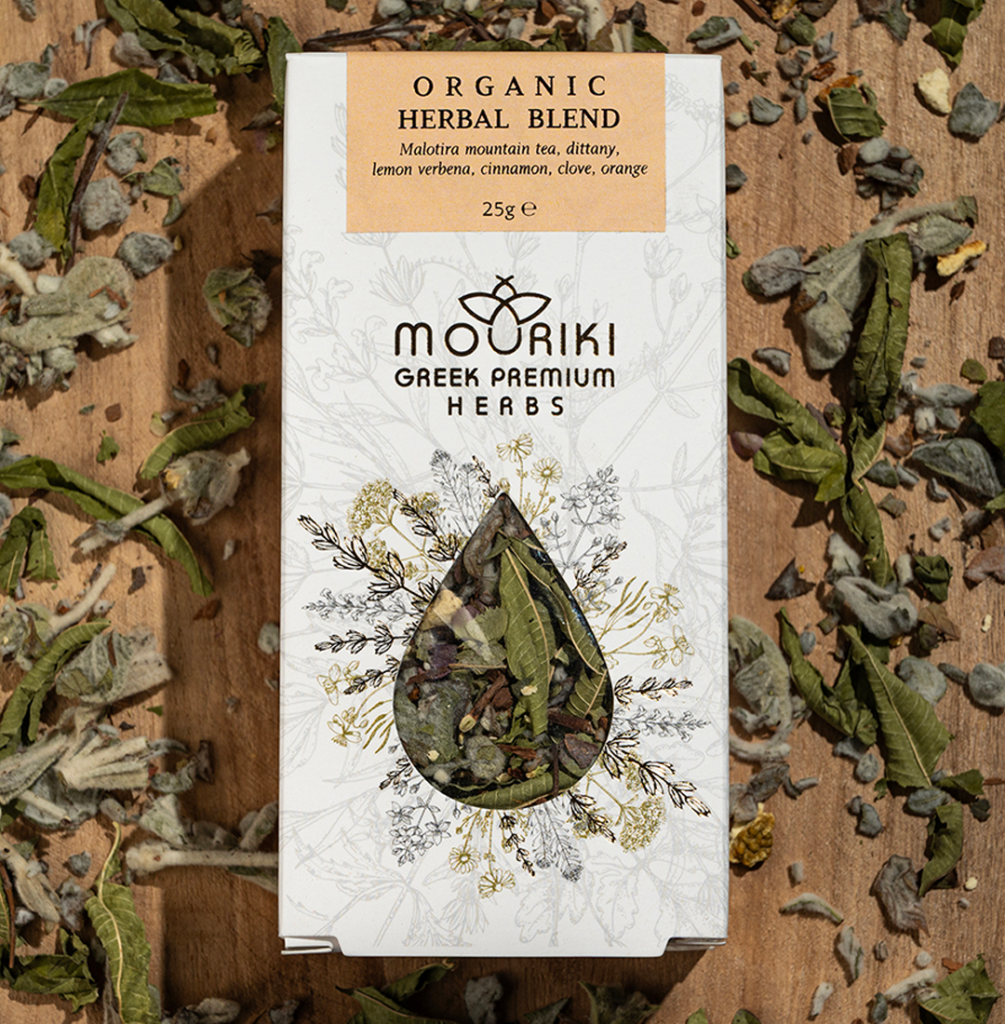Βιολογικό Μείγμα Βοτάνων 25gr - Μouriki Greek Premium Honey